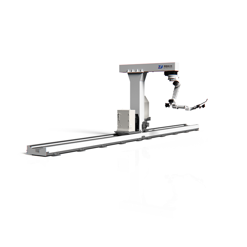 7 Axis Rail-mounted Robot Welding Workstation With Cantilever from ...